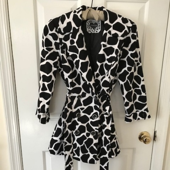 Heart Soul | Jackets & Coats | Heart Soul Coat Small Animal Print With ...